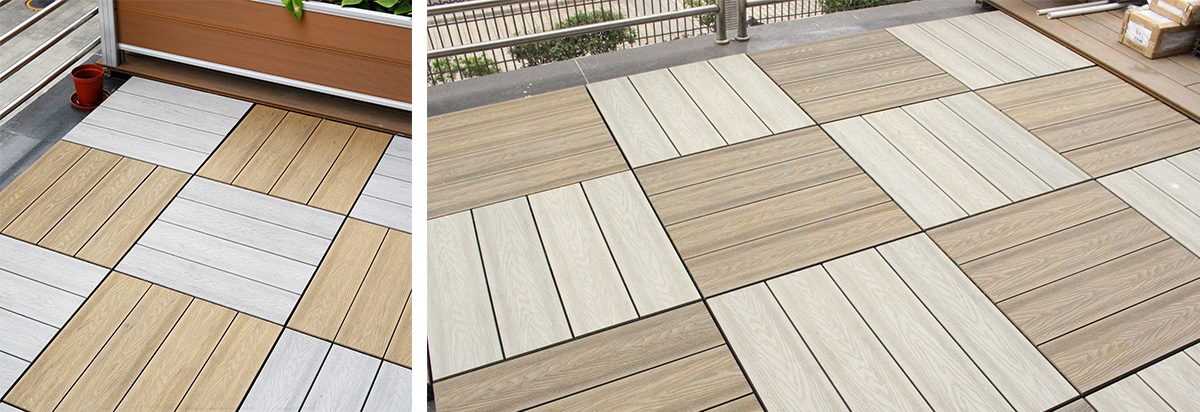 how to install deck Tile 600*600mm - Foshan MexyTech Co., Ltd.
